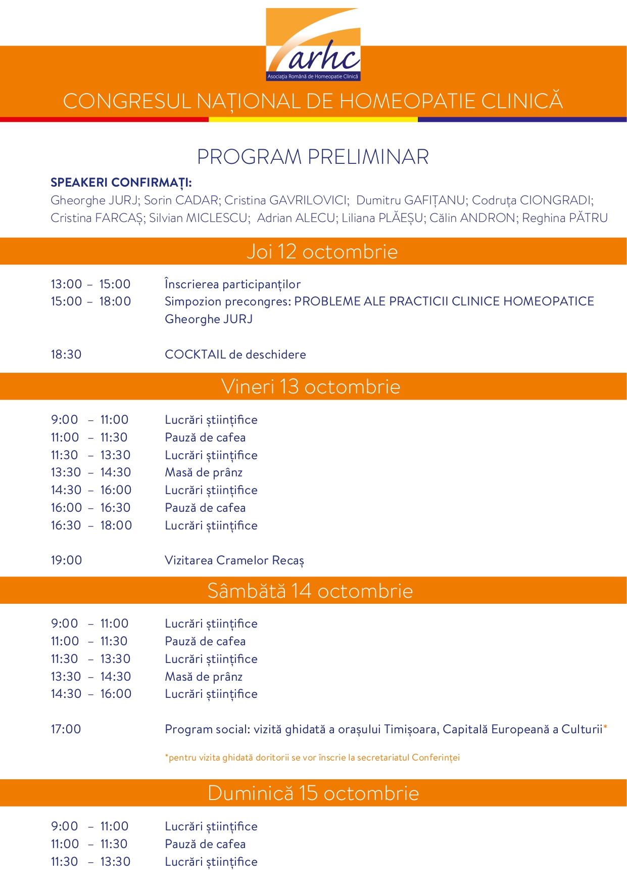 Congresul National de Homeopatie Clinica - Educatie Medicala Homeopatie Clinica